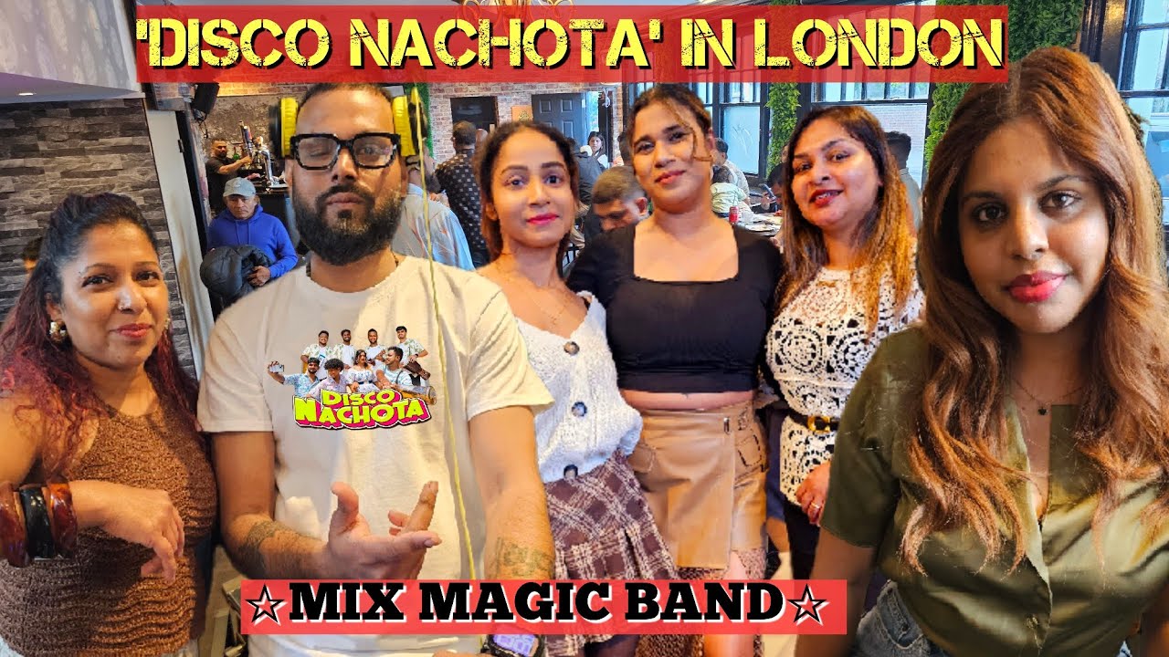 DISCO NACHOTA  | MIX MAGIC BAND | GOA #dancechallenge #london #2026 