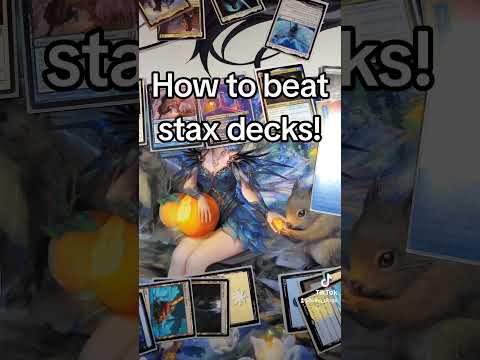 How to beat stax decks! #mtg #cardgame #commander #edh #magicthegathering