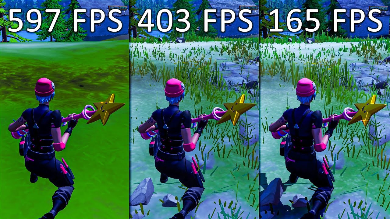 *NEW* Performance Mode vs Low Settings vs Epic Settings (Fortnite Graphics and FPS Difference)