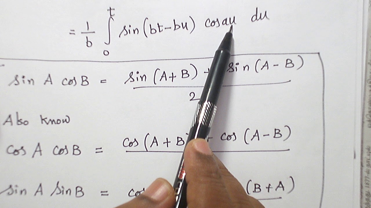 LAPLACE TRANSFORMS CONVOLUTION METHOD PROBLEM 2