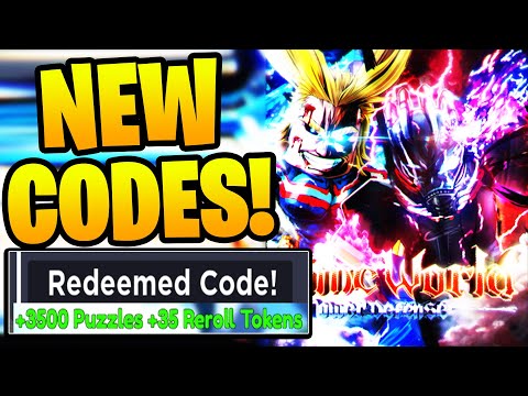 *NEW* ALL WORKING CODES FOR Anime World Tower Defense IN AUGUST ROBLOX Anime World Tower Defense