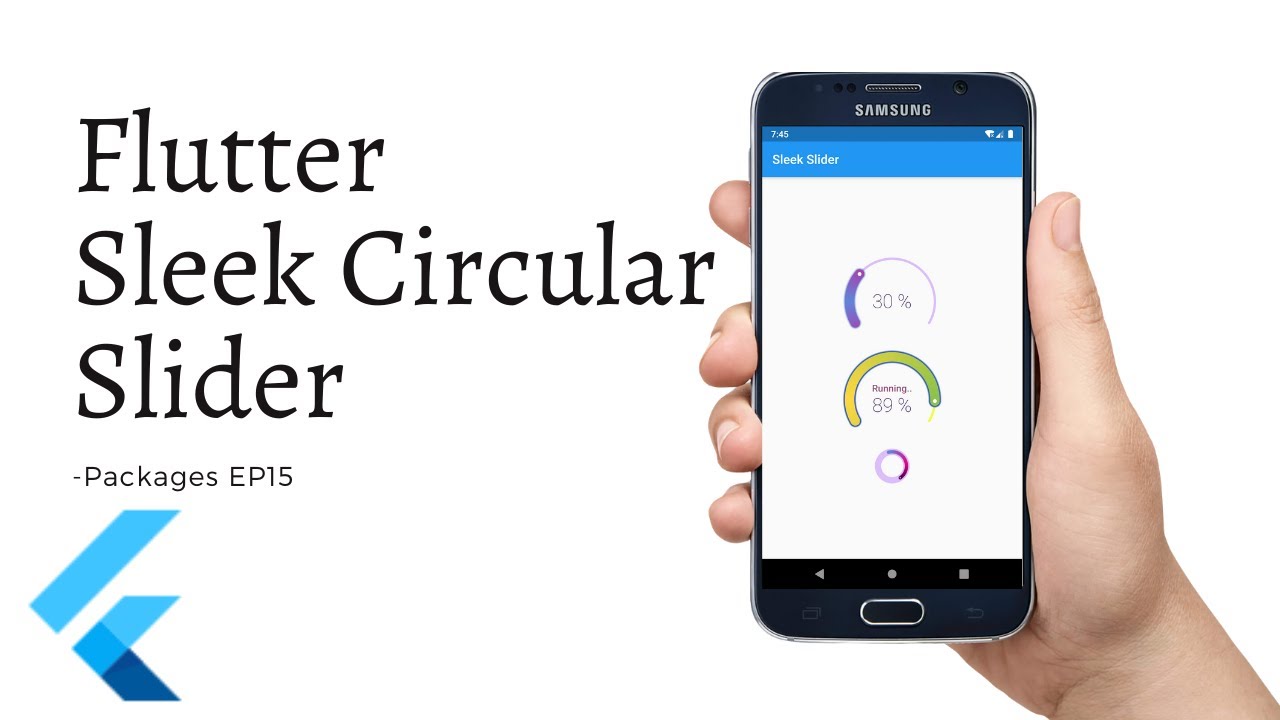 Flutter Sleek Circular Slider UI | Exploring Packages EP15