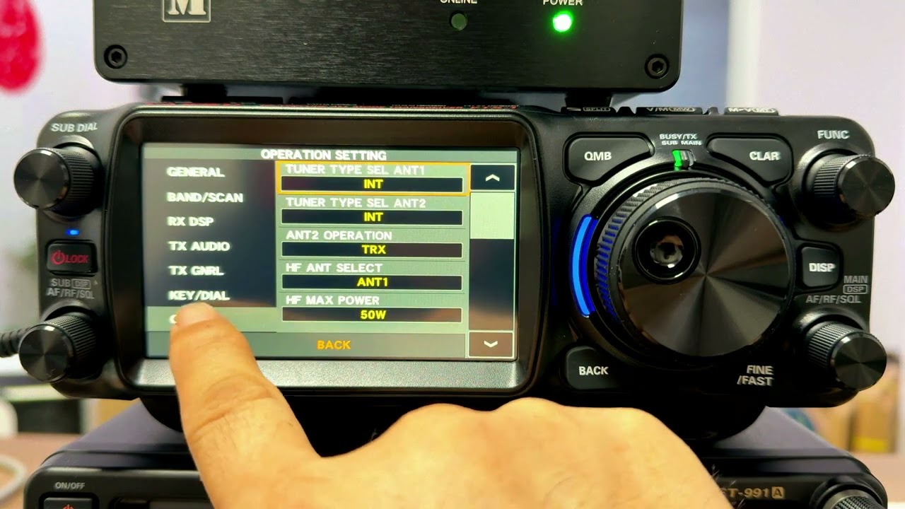Yaesu FTX-1 Optima Tuner Seting