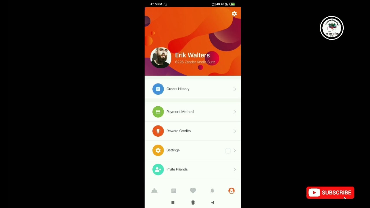 Flutter Food Ordering App  UI Design with workflow 2019