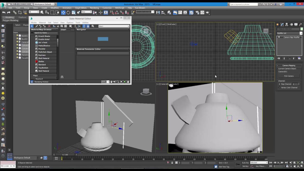 (VR App) Camera Map (part 1)