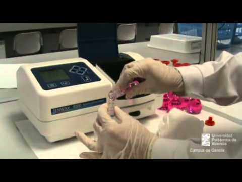 Determinación de nitritos en agua: medida de la absorbancia | | UPV