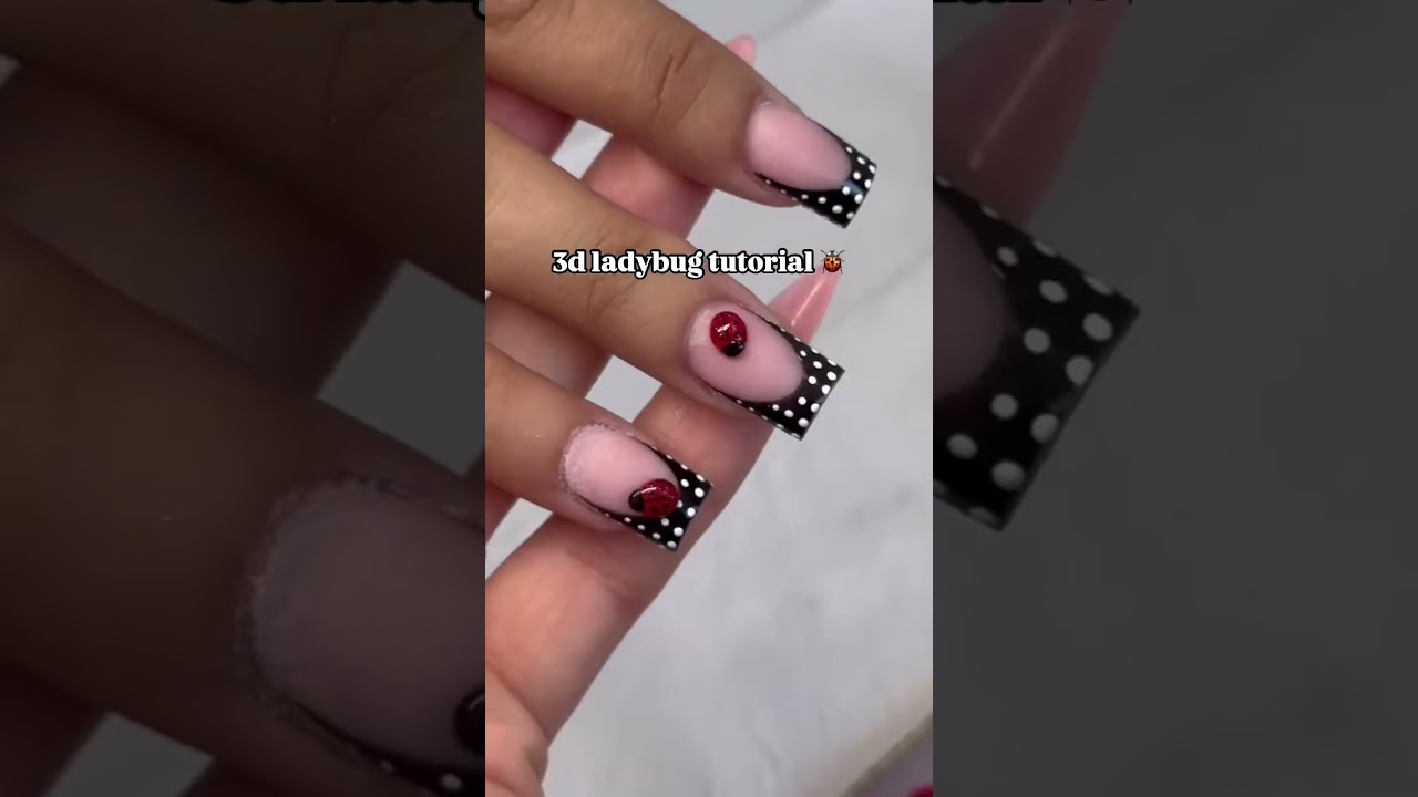 3D Ladybug Nail Art Tutorial Sharing| BORN PRETTY