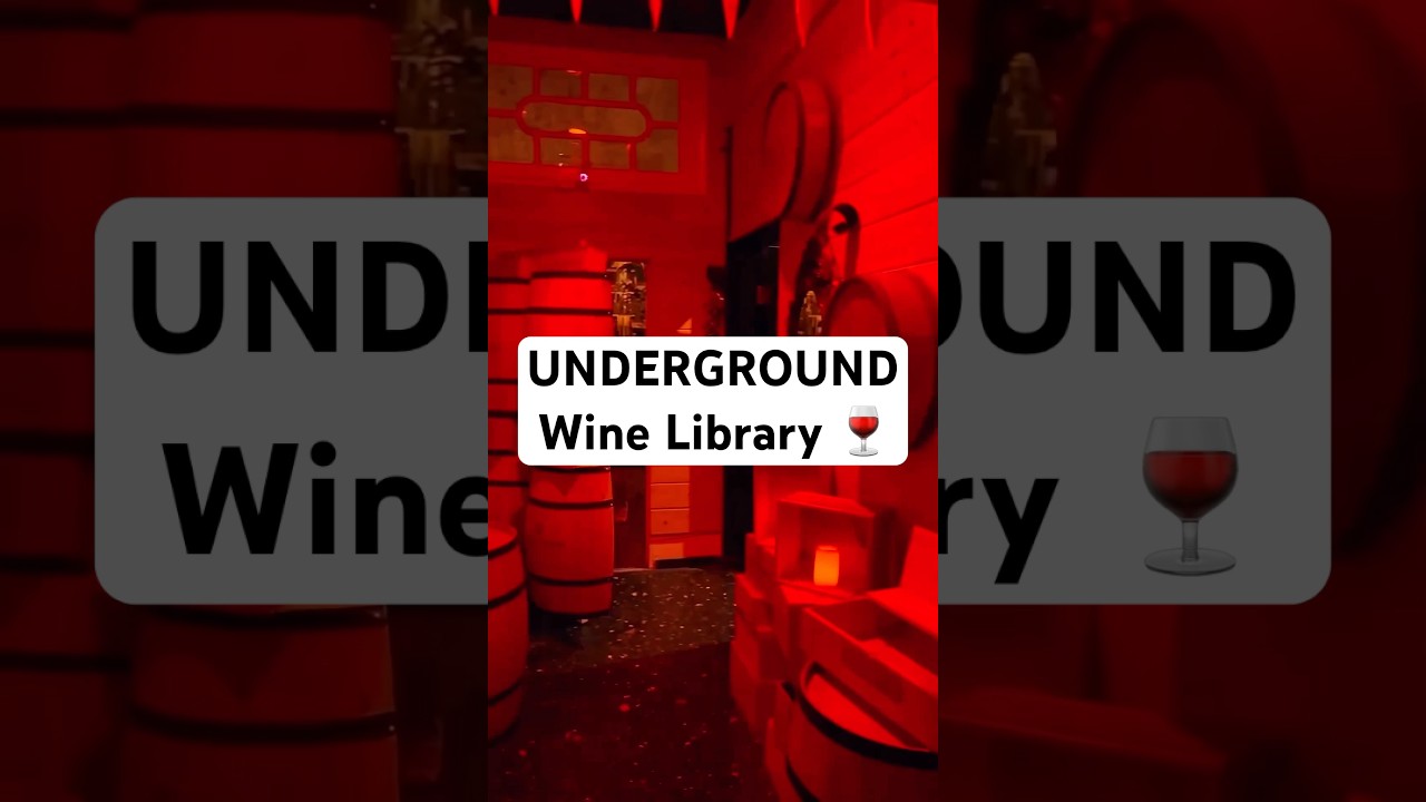 Dare to descend into this underground cellar?