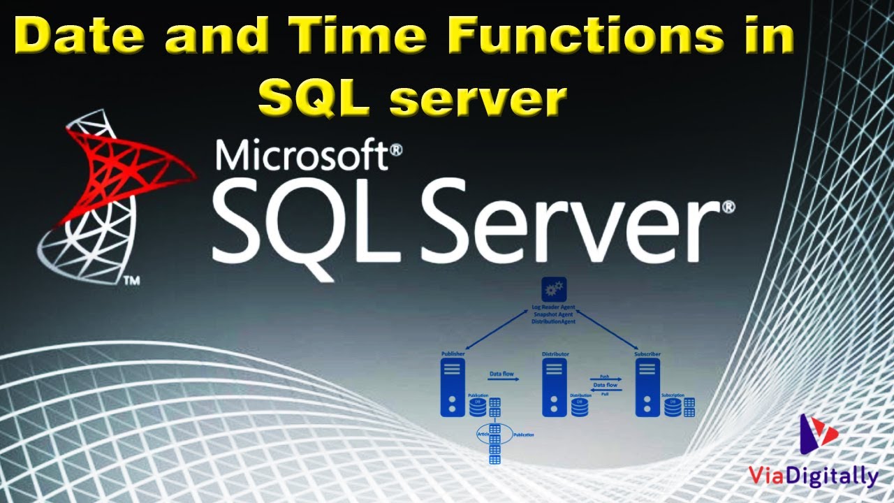 Date and Time Functions in SQL server | Microsoft SQL Server Tutorial | MS SQL Server Tutorial