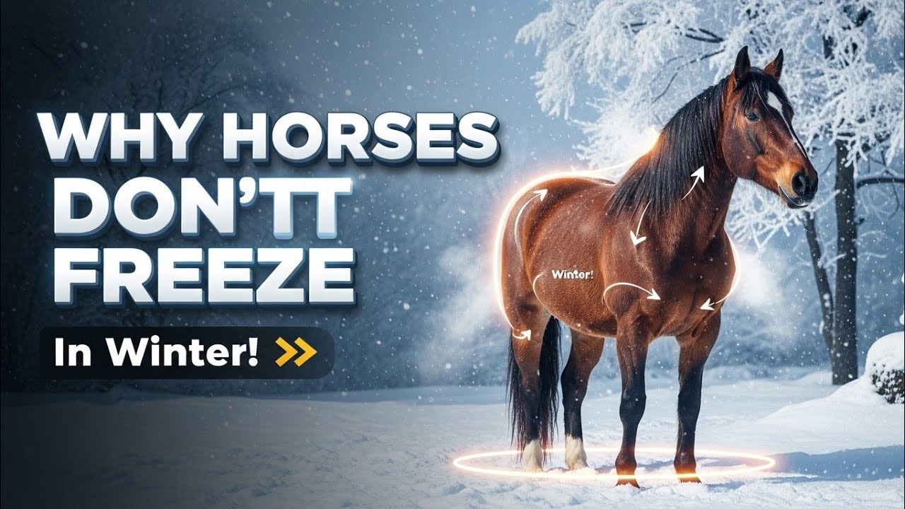 Why Horses Don't Freeze in Winter!