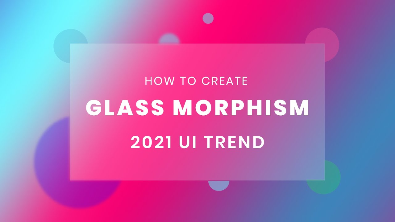 How To Make Glassmorphism using HTML5 And CSS3 | Glass morphism CSS | Code4education 2021