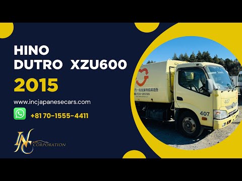 HINO DUTRO TRUCK XZU600 | HINO DUTRO TRUCK REVIEW | INC JAPAN