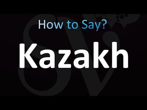 How to Pronounce Kazakh (correctly!)