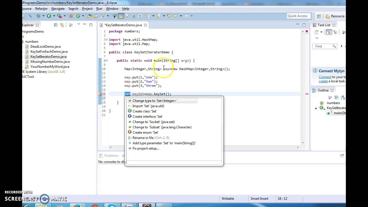 Iterating hashmap using keyset iterator?