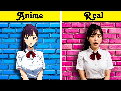 How Anime Characters Is In Real Life π±π± || #trending #anime