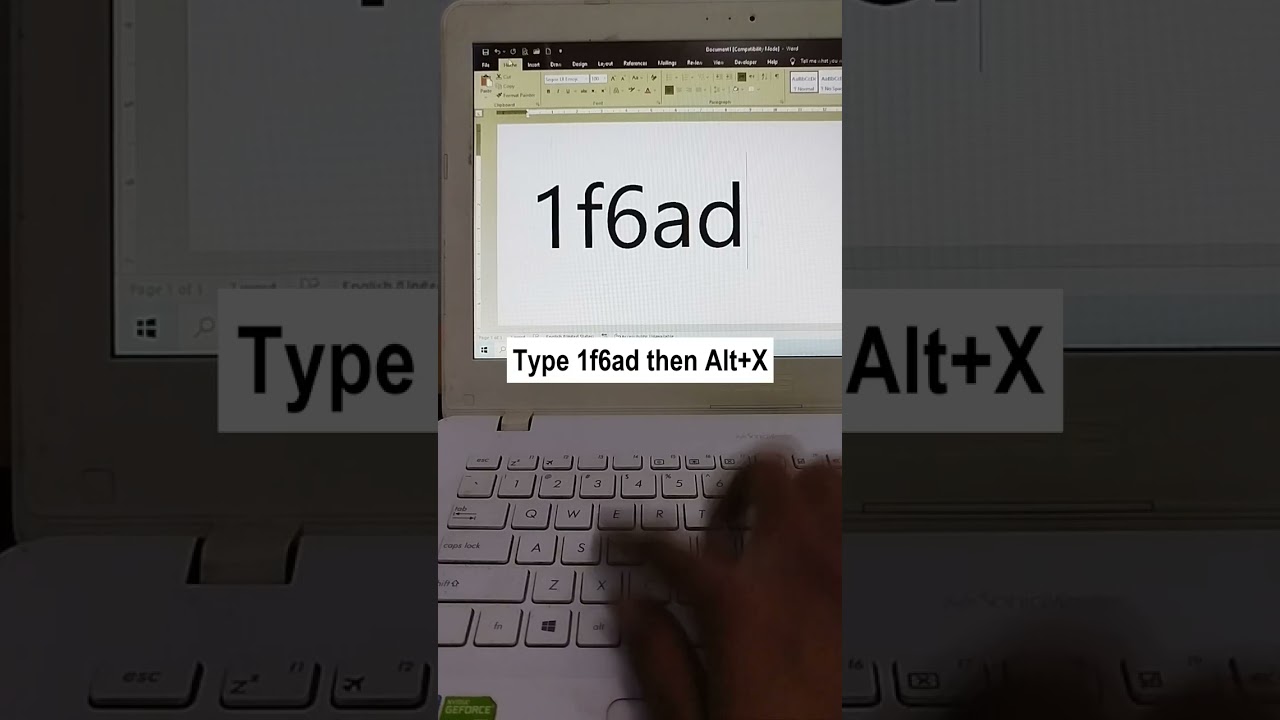 Typing No Smoking Emoji