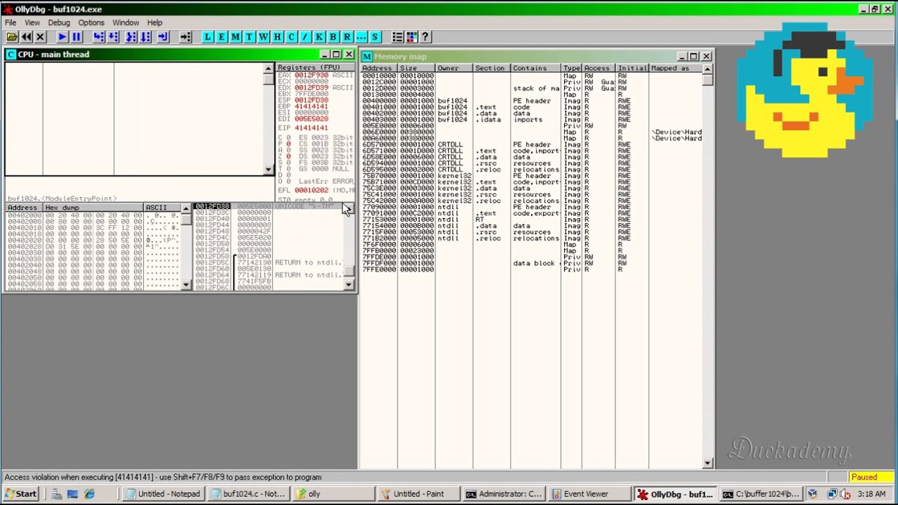 Basics of buffer overflow - Deep dive into exploit writing (exploit development)