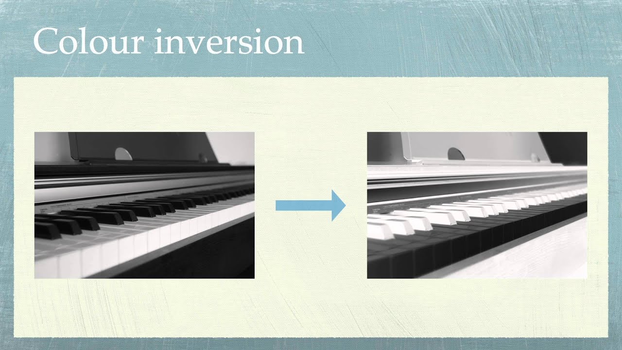 Week 1 - Digital images and matrices