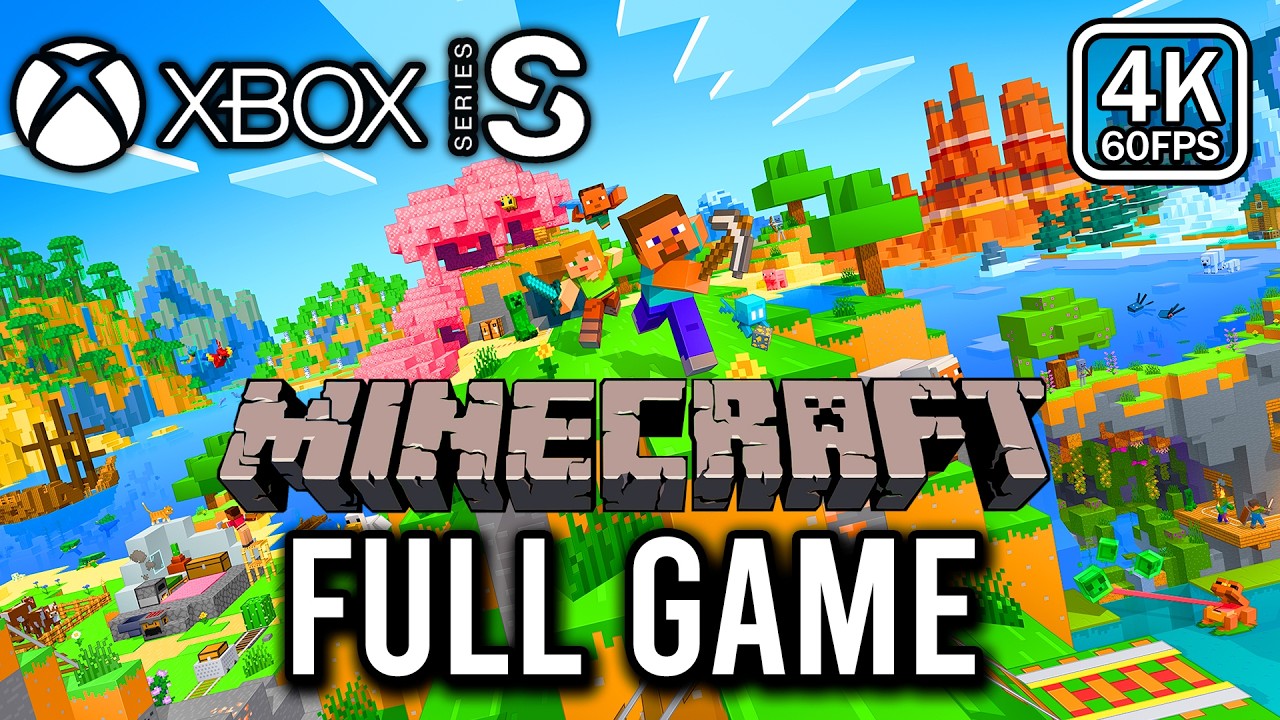 Minecraft Survival - Xbox Series X|S Edition - FULL GAME Walkthrough (4K 60FPS) - No Commentary