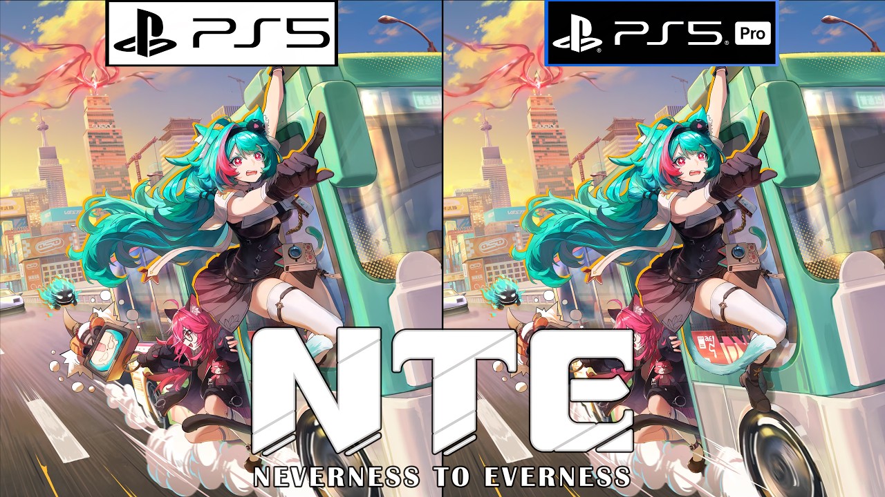 NTE Neverness to Everness PS5 vs PS5 Pro - Graphics Comparison - Framerate - Loading Times