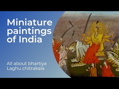 Miniature paintings। भारतीय लघु चित्रकला  की सम्पूर्ण जानकारी#india #miniatureart #rajasthan #art