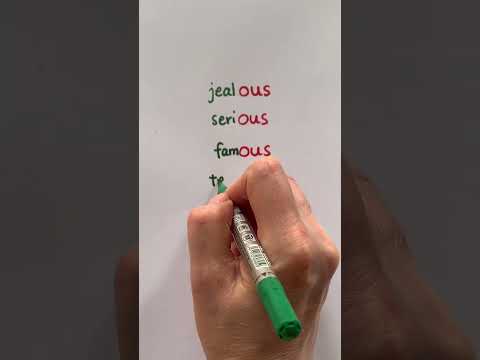 #shorts Words ending in "ous" | Do you know the last one ?