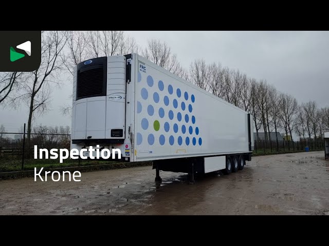 Krone Carrier Vector 1550 Semirremolques lona corredera - BAS World