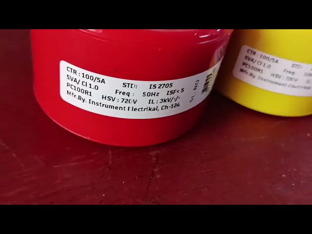 Ring Type Current Transformers Low Tension Current Transformer 2009