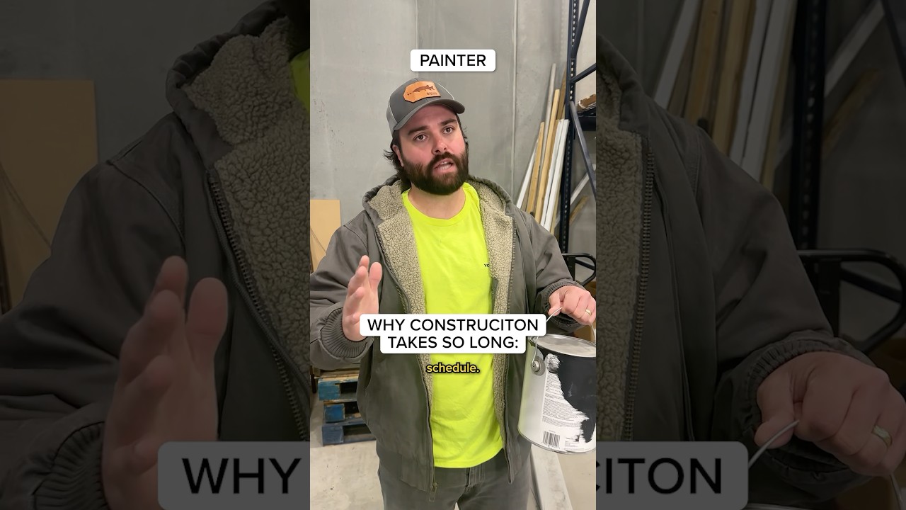 Why Construction Takes So Long: