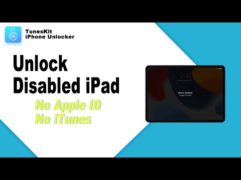 Unlock Disabled iPad Easily | No iTunes