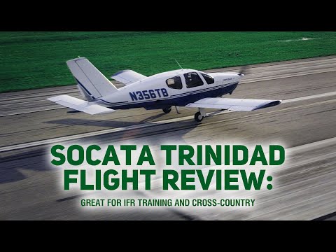 4. Socata Trinidad TB-20 Flight Review: great for IFR training and cross-country