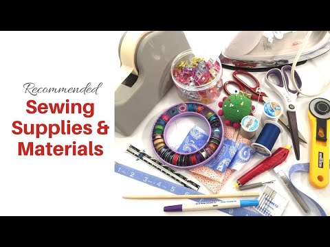 Sewing Supplies BUYERS GUIDE For Beginners // My LOVED Recommendations