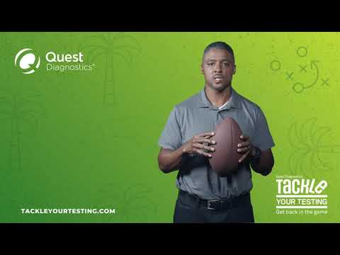Tackle Your Testing in Florida with Warrick Dunn and Quest Diagnostics