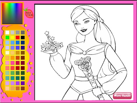 Barbie Coloring Pictures