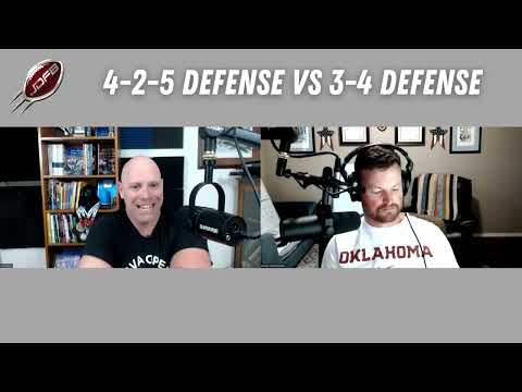 4-2-5 Defense vs 3-4 Defense | Football Coaching Podcast S14E01