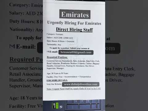 Emirates Group Jobs Hiring Now | Apply for Latest Dubai Vacancies 2025