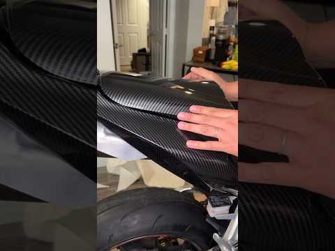 Installing part of @Monster Fairings Progress on the Honda CBR 600RR #HONDA #cbr #cbr600rr