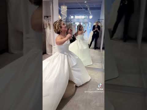 Come Wedding Dress Shopping with our Maggie Bride #SHORTS