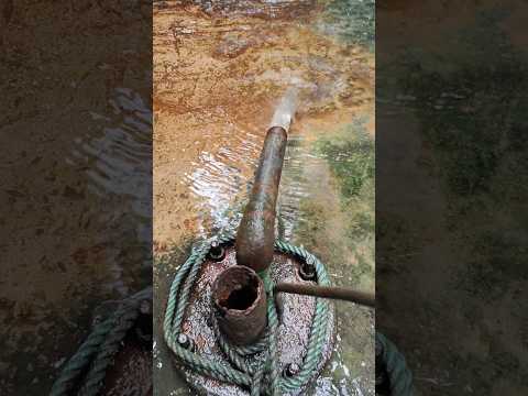 How was the old submersible pump