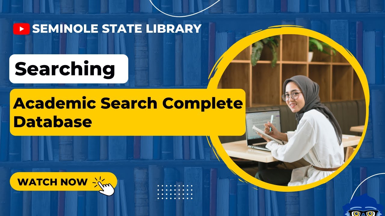 Academic Search Complete Database in 3 Minutes