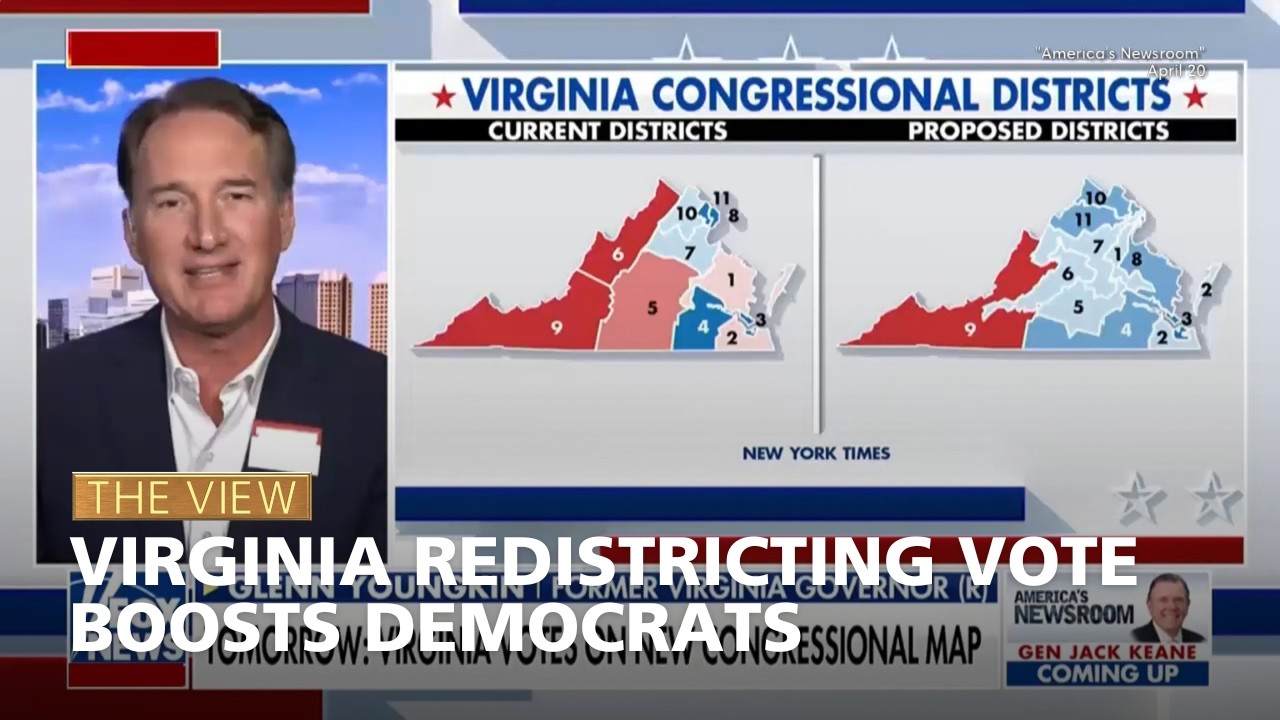 Virginia Redistricting Vote Boosts Democrats | The View