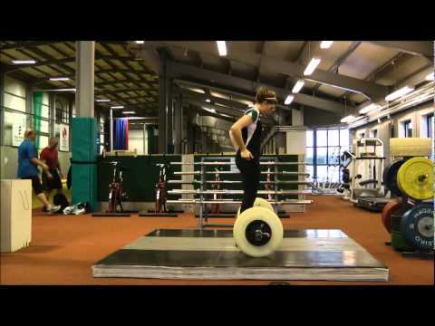Myra Perkins - Weights Testing Session - Snatch