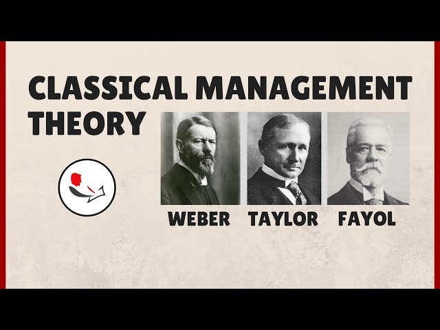 Understanding Classical Management Theory: Its Origins, Key Figures ...