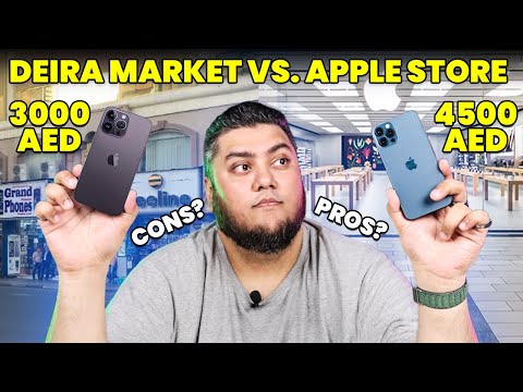 Bur Dubai/Deira iPhone vs Apple Store iPhone - WHAT’S THE DIFFERENCE??