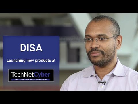 Derek Westray of DISA launches new products at TechNet Cyber