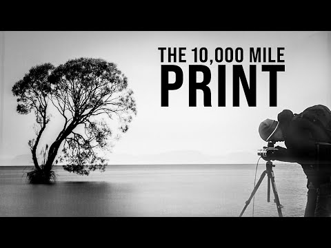 10,000 Mile Print | My First Darkroom Print