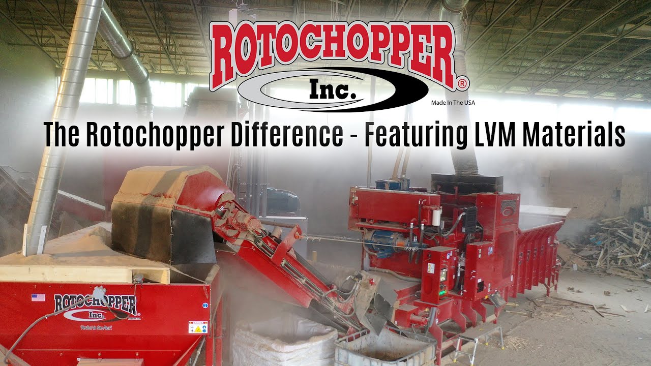 Rotochopper® Horizontal Grinder, Grinding Videos & Reviews