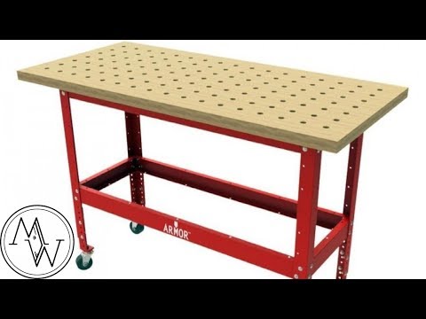 Armour Tool 54×25 Butcher Block Dog Table. Do You Need This In Your Shop? // Tool Review