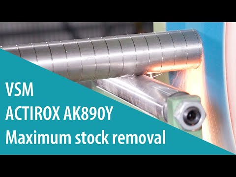 Fiiberketas INOX AF890 ACTIROX 125mm P60, VSM - Fiiberkettad