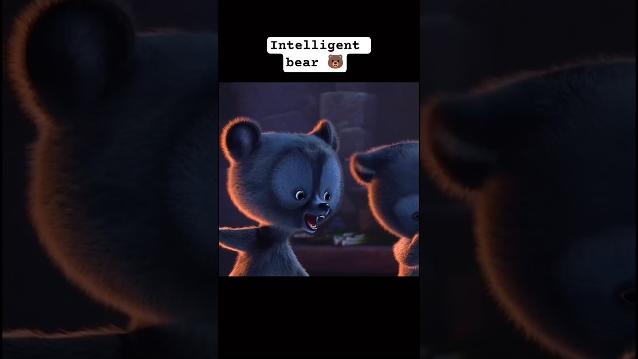 When bear brother helps marida | #Brave #animated